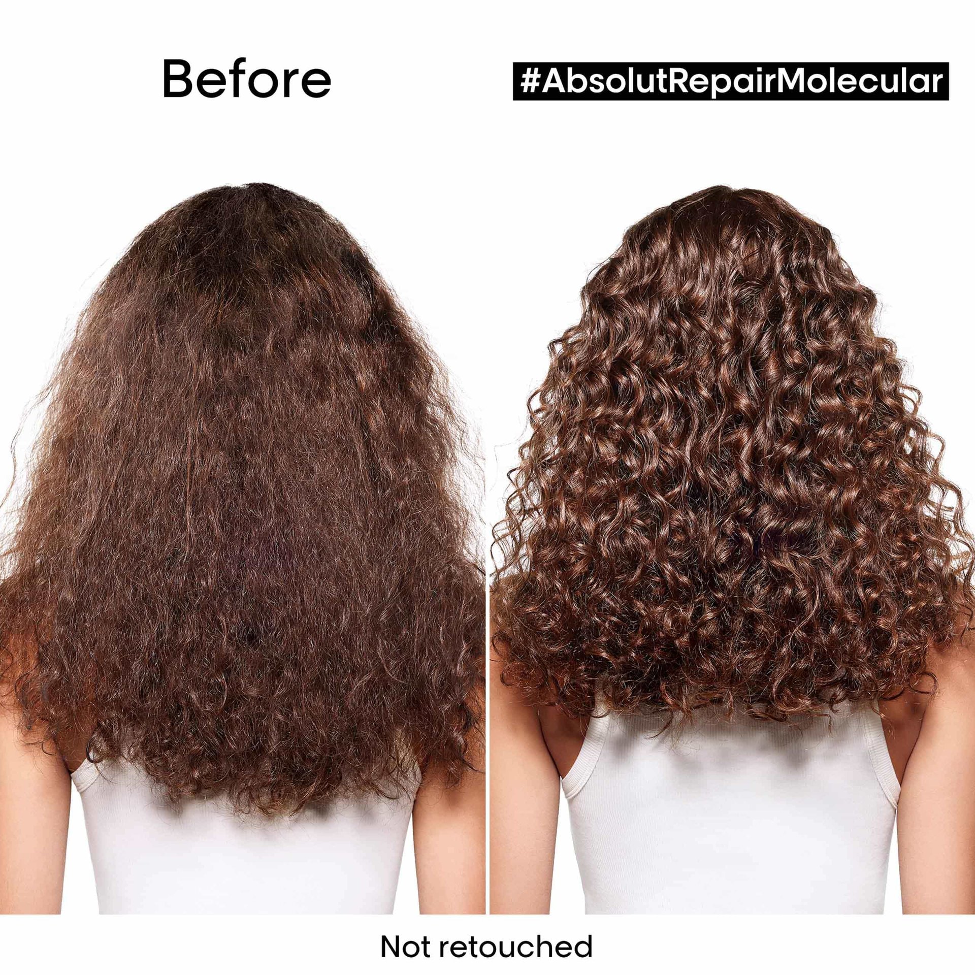 Absolut Repair Molecular repairing rinse-off serum for damaged hair.