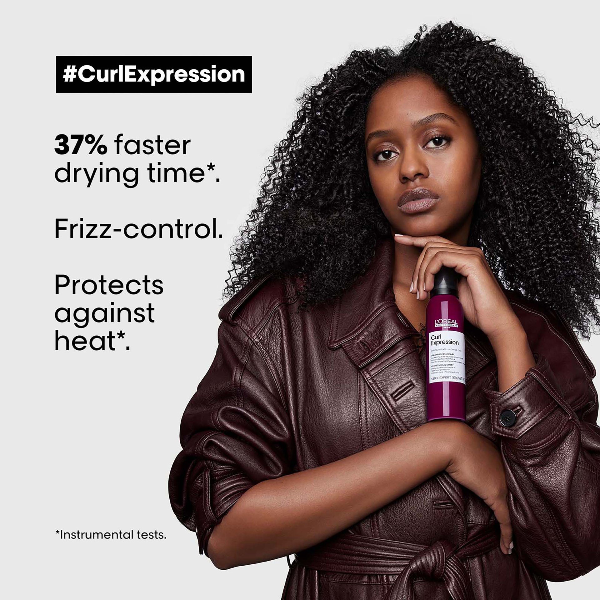 Curl expression the drying accelerator for each curly & coily hair.