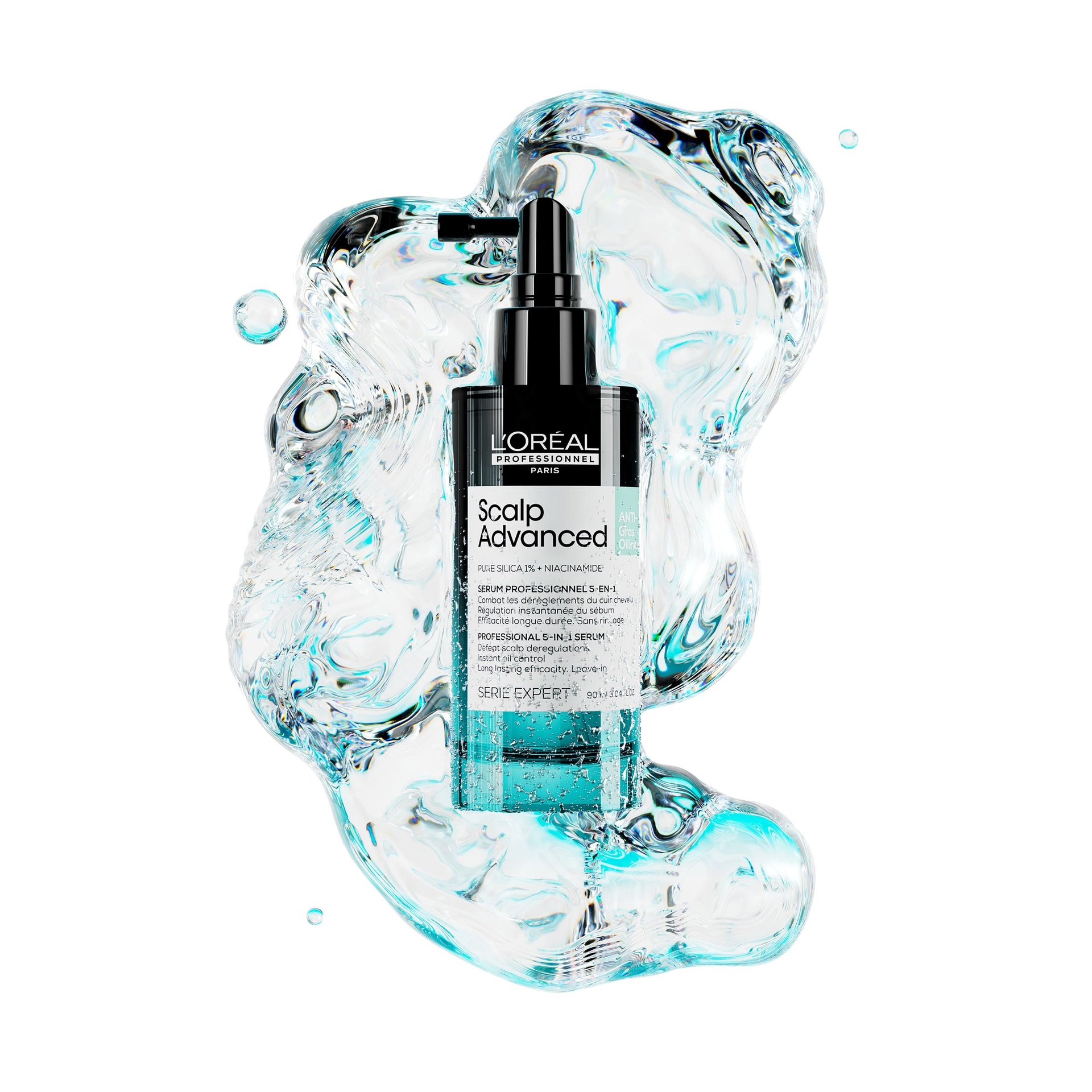 Scalp advanced by L'Oréal Professionnel for deregulated scalps.